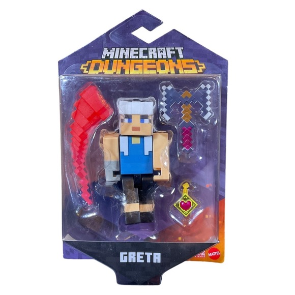 Mattel | Toys | Minecraft Dungeons Greta Action Figure With Accessories ...